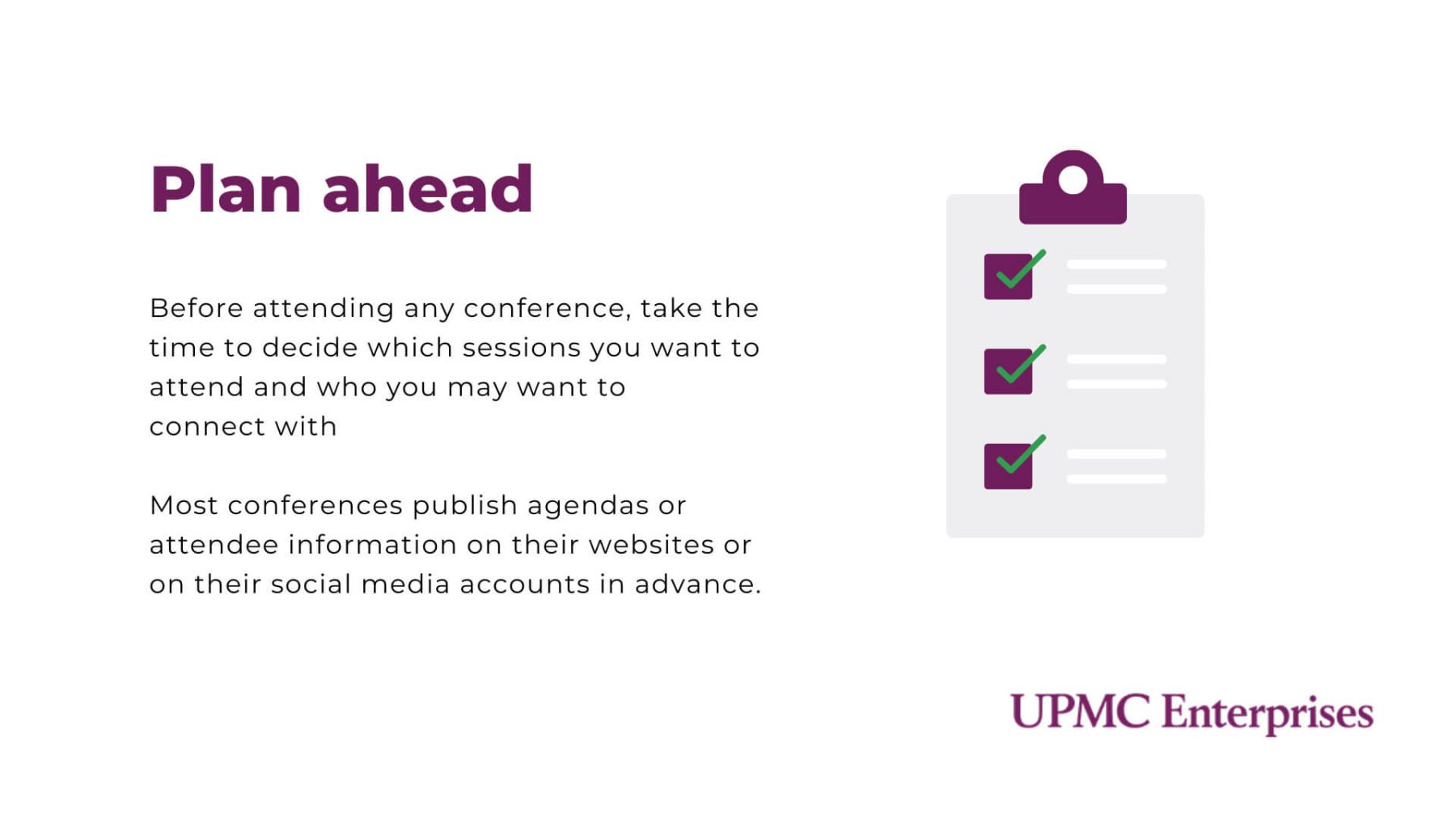 How Startups Can Maximize Attendance at Health Conferences | UPMC ...